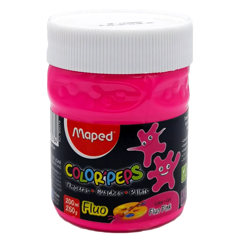 Maped Paint Pot - Fluorescent Pink, 200ml — Preggy Plus