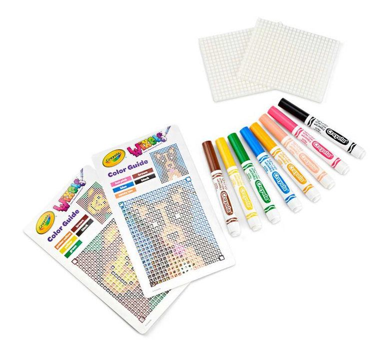 Crayola Wixels Animals Activity Kit, Pixel Art Coloring Set — Preggy Plus